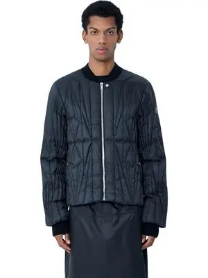 Moncler MONCLER Rick Owens Geocamo Bomber Jacket Black