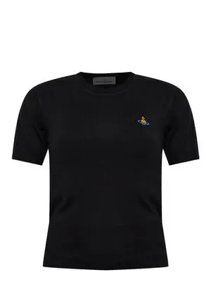 VIVIENNE WESTWOOD VIVIENNE WESTWOOD Bea Wool Top Black