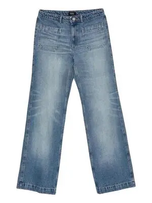A.p.c. Wide-leg Jeans - Blue