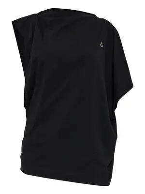 VIVIENNE WESTWOOD Oversized Hebo Top - Black