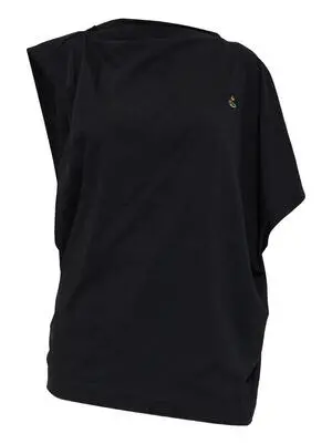 VIVIENNE WESTWOOD Oversized Hebo Top - Black