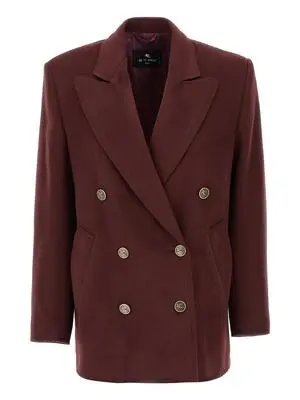 Etro Double-breasted Blazer - Multicolor
