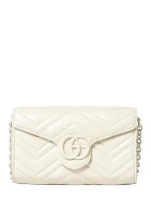 Gucci Quilted Leather Mini Bag - Cream