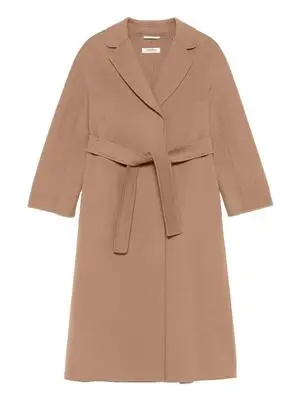 Max Mara Single-breasted Coat - Cream