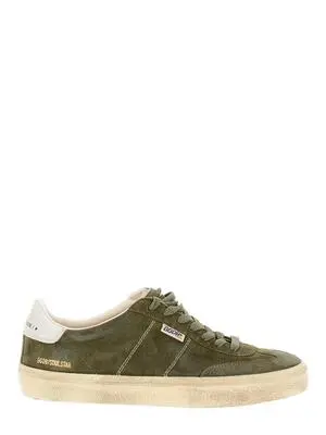 GOLDEN GOOSE Leather Lace Up Sneakers - Multicolor