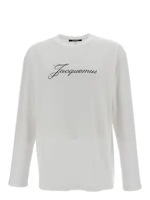 Jacquemus Long Sleeve Logo T-shirt - Multicolor