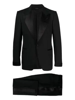 TOM FORD Two-piece Single-breasted Suit - Black
