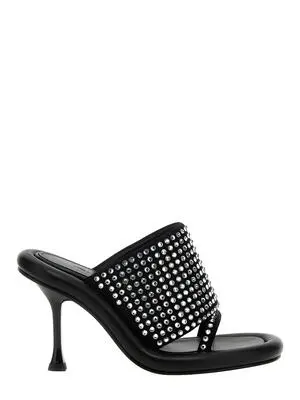 JW Anderson J.w.anderson 'bumber Crystal' Mules - Black