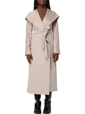 Max Mara Max Mara Studio Cashmere Trench Coat Cream