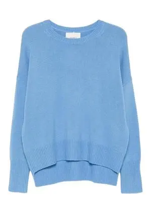 LISA YANG LISA YANG Cashmere Crew Neck Pullover Blue
