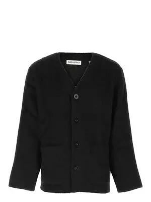 Our Legacy Wool Blend Cardigan - Black