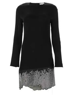 JW Anderson Triacetate Blend Dress - Black