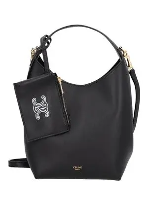 Celine Small Hobo Bag - Black