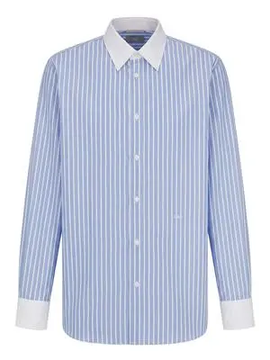 Dior Cotton Shirt With Embroidery - Multicolor