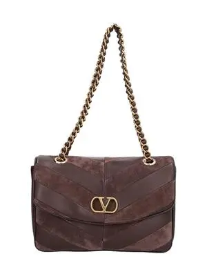 Valentino Garavani Djuna Medium Bag - Brown