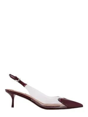 Alaïa Le Coeur Pvc And Leather Slingback Decollete - Multicolor