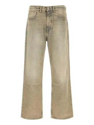 Our Legacy Sand Denim Third Cut Jeans - Brown