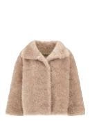 Herno Faux Fur Short Jacket - Multicolor