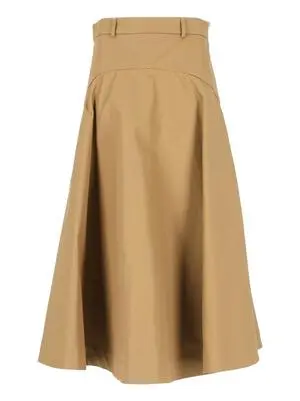 BALENCIAGA BALENCIAGA Cotton A-line Skirt