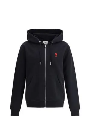 AMI Paris Hoodie - Black