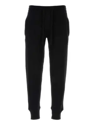 Dolce & Gabbana Wool Blend Joggers - Black