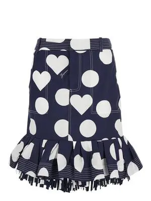 Jacquemus JACQUEMUS La Jupe Cabana Cotton Skirt Multicolor