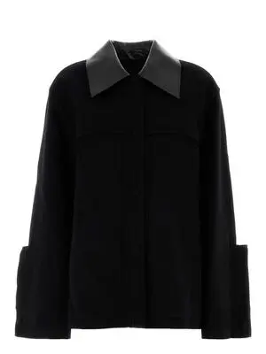 JIL SANDER Wool Jacket - Black