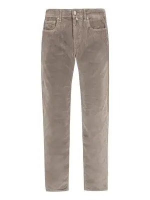 Jacob Cohen Straight-leg Corduroy Pants - Brown
