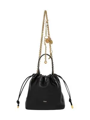Chloé Chloe' Women Chloe Icons Mini Leather Crossbody Bag Black