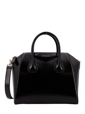 Givenchy Antigona Small Leather Crossbody Bag - Black