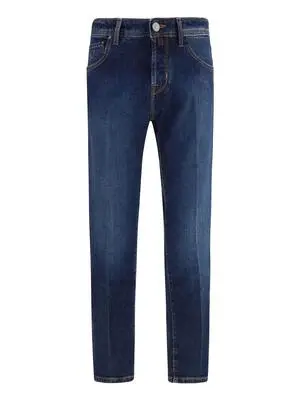 Jacob Cohen Jeans Scott In Stretch Denim - Blue