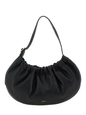 A.p.c. Ninon Hoop' Shoulder Bag - Black