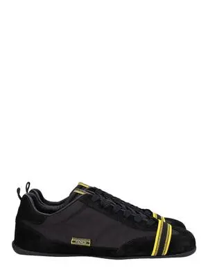 Fendi Wrap Lace Up Sneaker - Black
