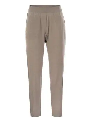 Brunello Cucinelli Sparkling Trousers - Cream