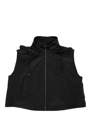 Fendi FENDI Leisure Hooded Vest Logo Multicolor