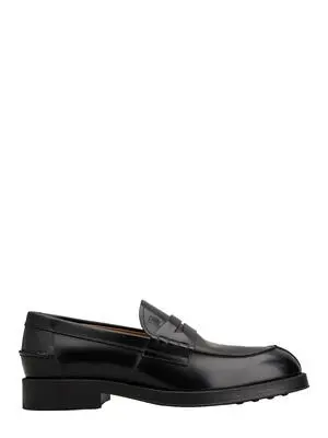 TOD'S Leather Mocassino - Black