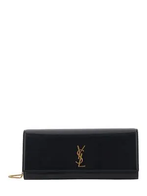 Saint Laurent Kate Shoulder Bag - Black