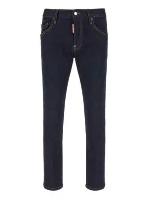 Dsquared2 Dark Wash Denim Jeans - Multicolor