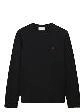 AMI Paris Ami Paris Men Longlseeves Tshirt With Red Ami De Coeur Multicolor