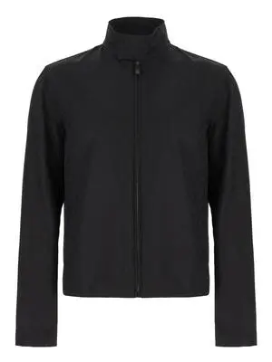 Gucci Zip Up Stand Collar Casual Jacket - Multicolor