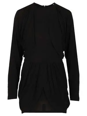 Isabel Marant Étoile Niamae Short Dress - Black
