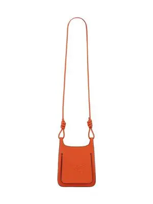 Mcm Cowhide Hobo Bag Himmel - Orange