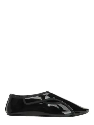 Alaïa Patent Leather Slipper - Black