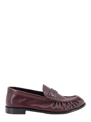 Saint Laurent Leather Loafers - Multicolor