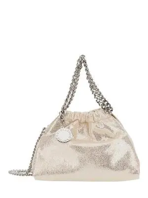 Stella McCartney Falabella' Pink Crossbody Bag With Drawstring Closure And Chain Strap In Ecoleather For - Multicolor