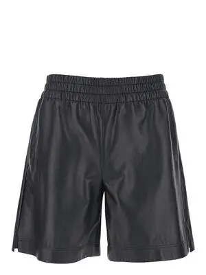 Gucci Leather Bermuda Shorts - Multicolor