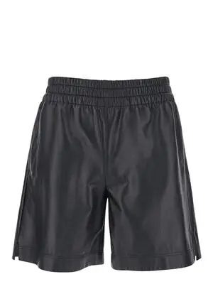 Gucci Gucci Leather Bermuda Shorts Multicolor
