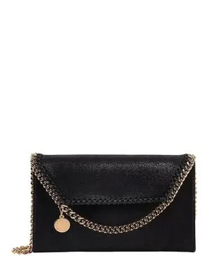 Stella McCartney Falabella Wallet Shaggy Deer Crossbody Bag - Multicolor