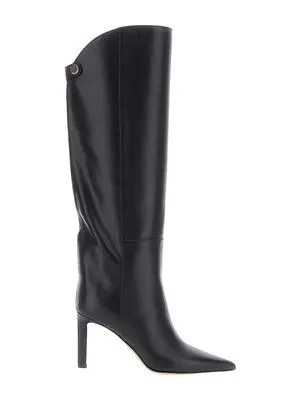 JIMMY CHOO Alizze Leather Stiletto Heel Boots - Multicolor