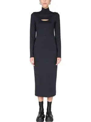 AMBUSH Cut Out Dress - Black